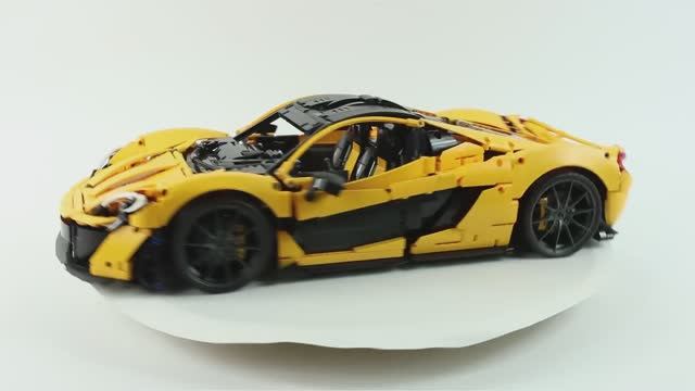LEGO TECHNIC 42172 McLaren P1 Speed Build