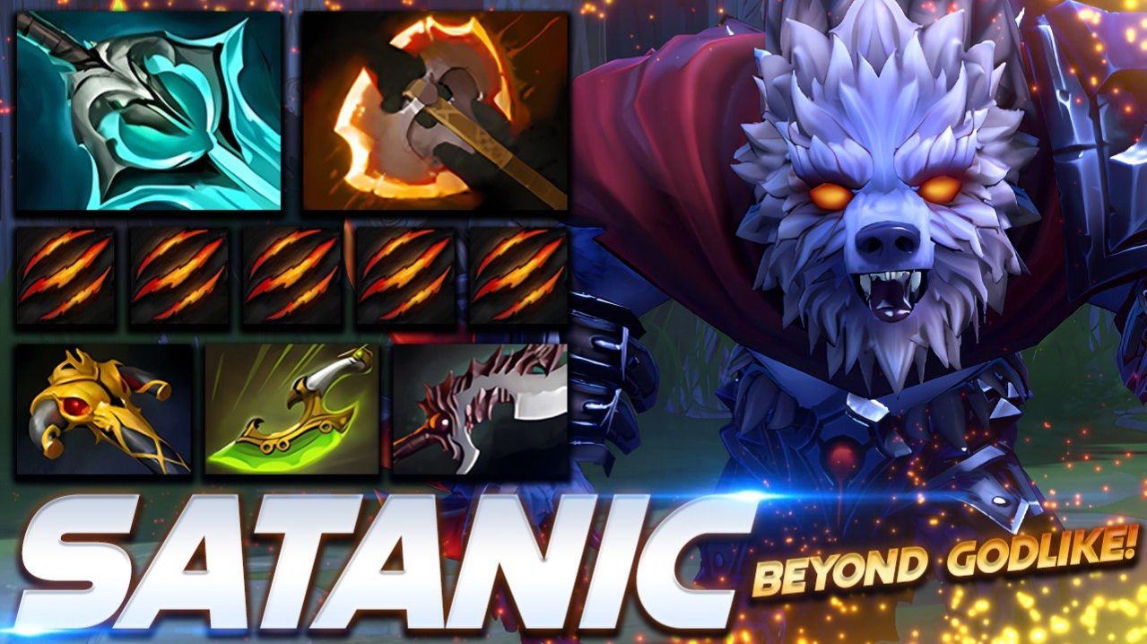 Satanic Ursa — профессиональный геймплей в Dota 2 [Смотри и учись]