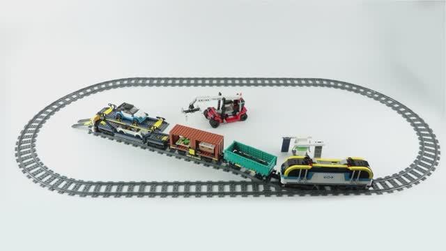 LEGO City 60336 Freight Train Speed Build for Collectors