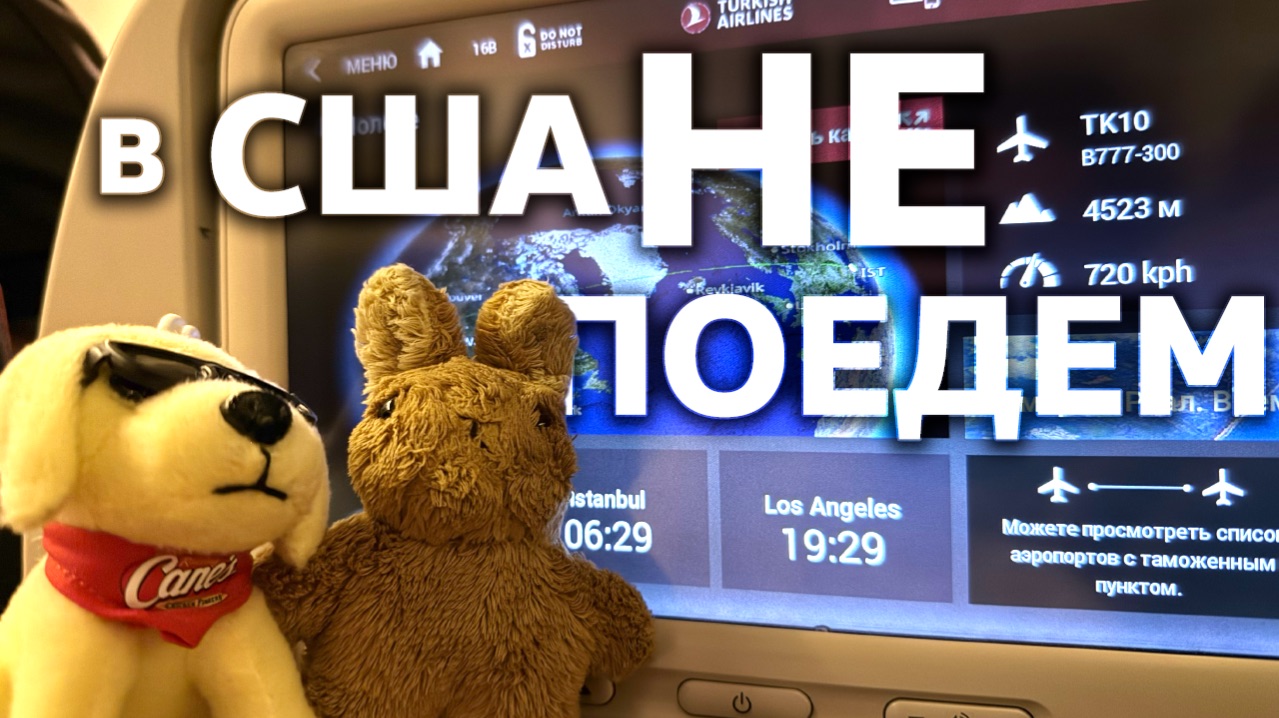 Мы в США больше НЕ поедем / Причины