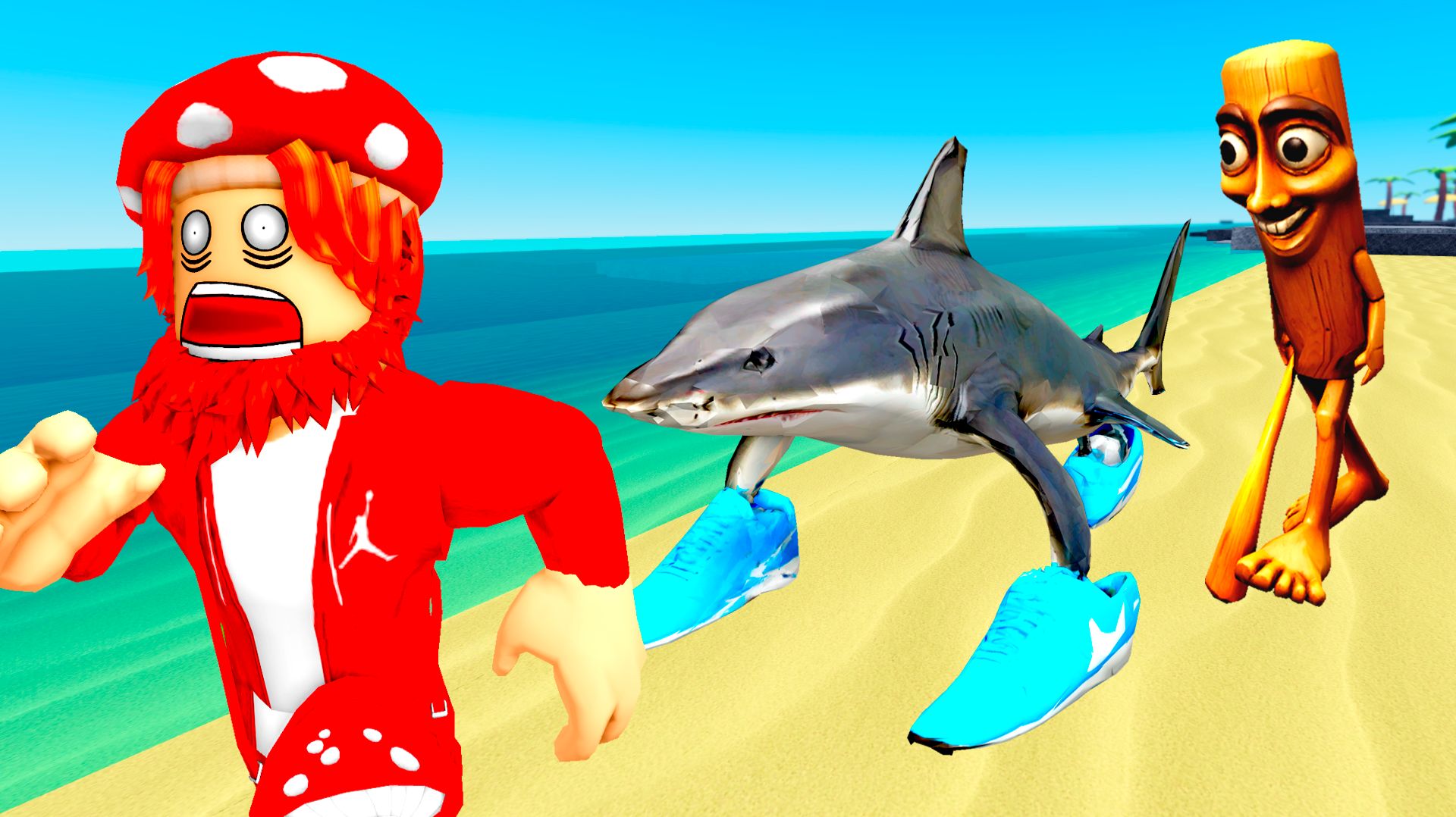 🤯БЕШЕНЫЕ ПРЯТКИ С ИТАЛЬЯНСКИМИ МЕМАМИ🦈! ROBLOX (Роблокс)