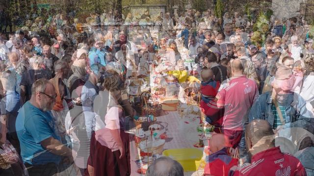 Освящение куличей 2025