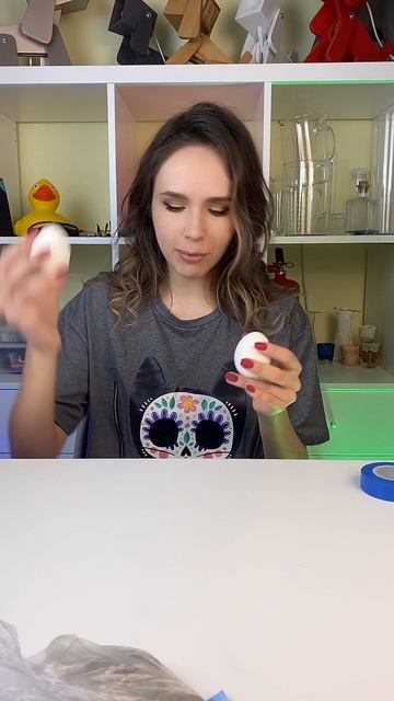 Баланс куриных яиц. ‼️ Я проиграла #физика #баланс