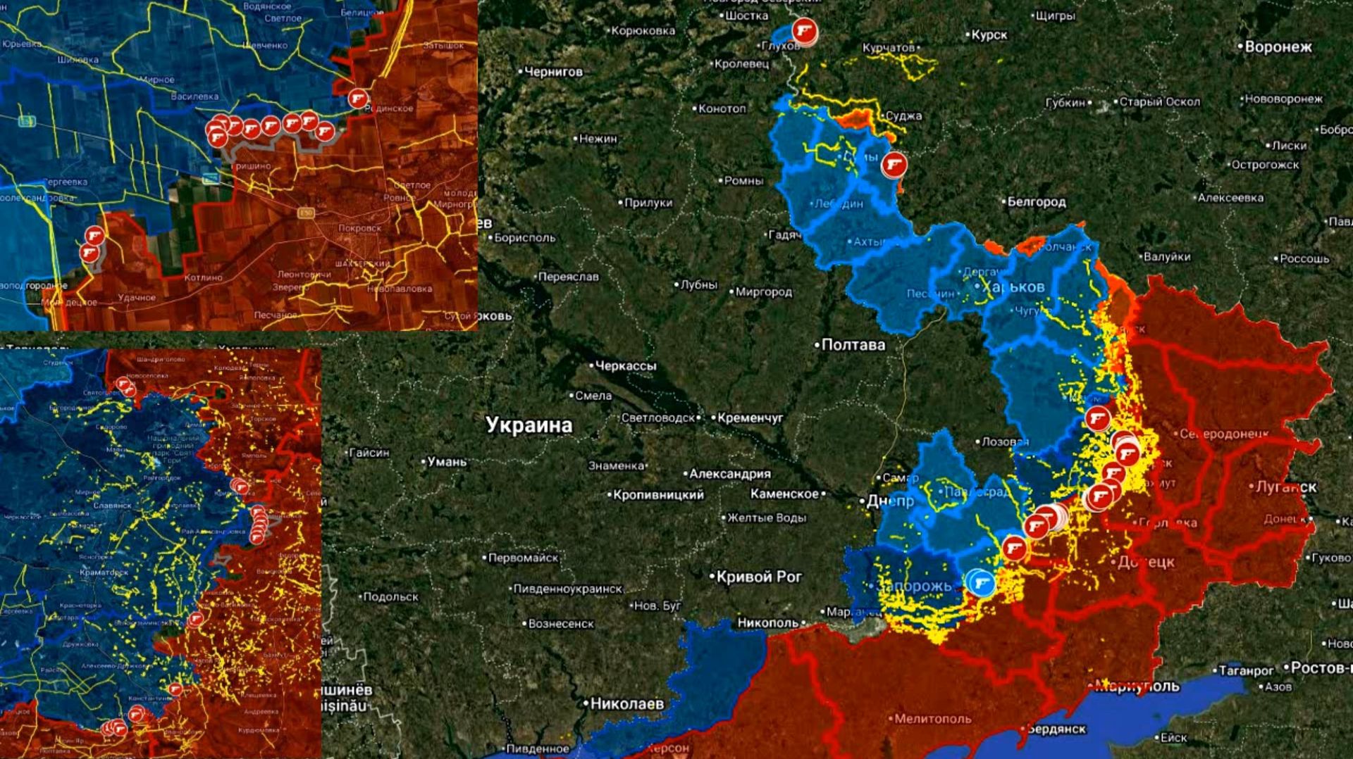 14.03.2026 Карта боевых действий. Краткая обстановка на фронте