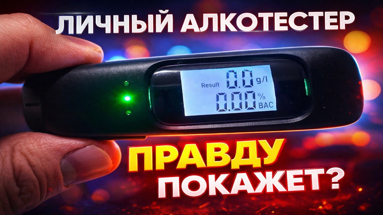 Купил личный профессиональный алкотестер! Проверяю точность, распаковка и тест