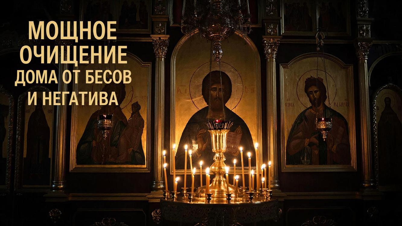 Мощное очищение дома от бесов и негатива.Сильная защита.