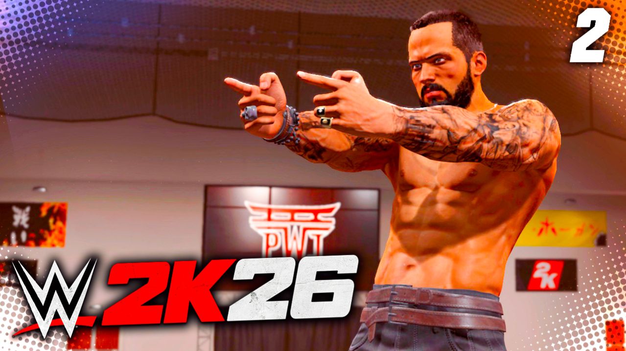 WWE 2K26 ПРОХОЖДЕНИЕ MyRISE #2 - ДЕБЮТ НА ИНДИ АРЕНЕ!