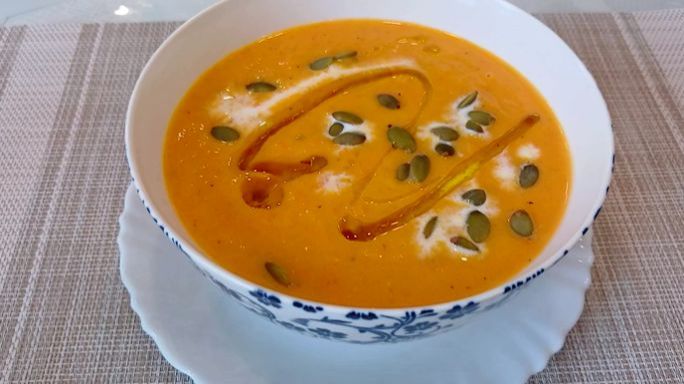 Тыквенный Крем - Суп .