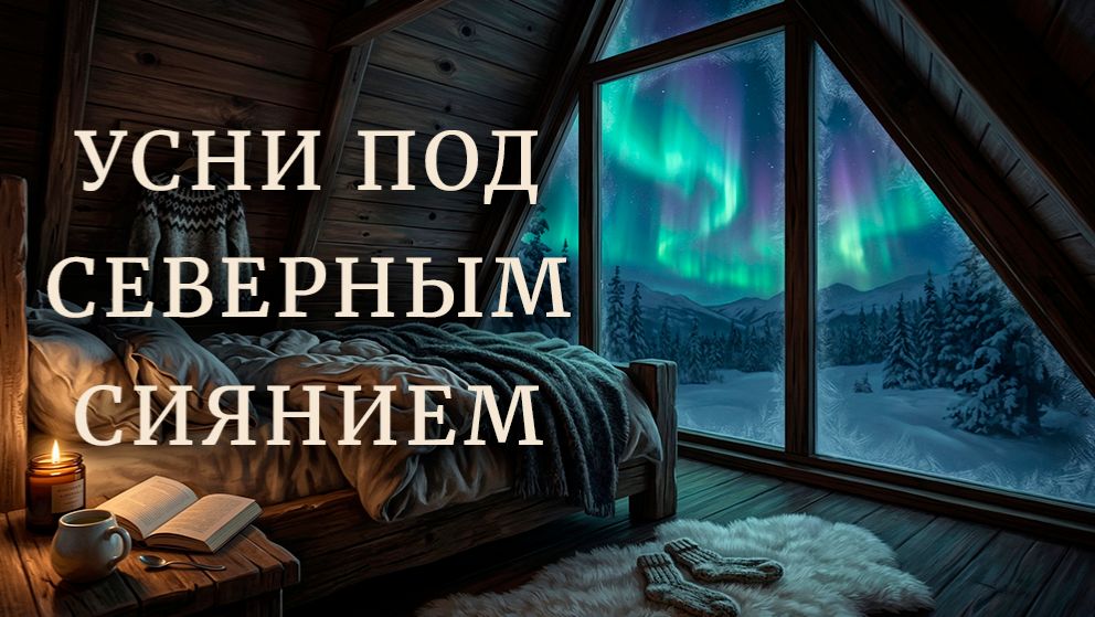 АСМР Мужской голос: Зимняя сказка Исландии. Глубокий сон на краю земли (3 Часа)