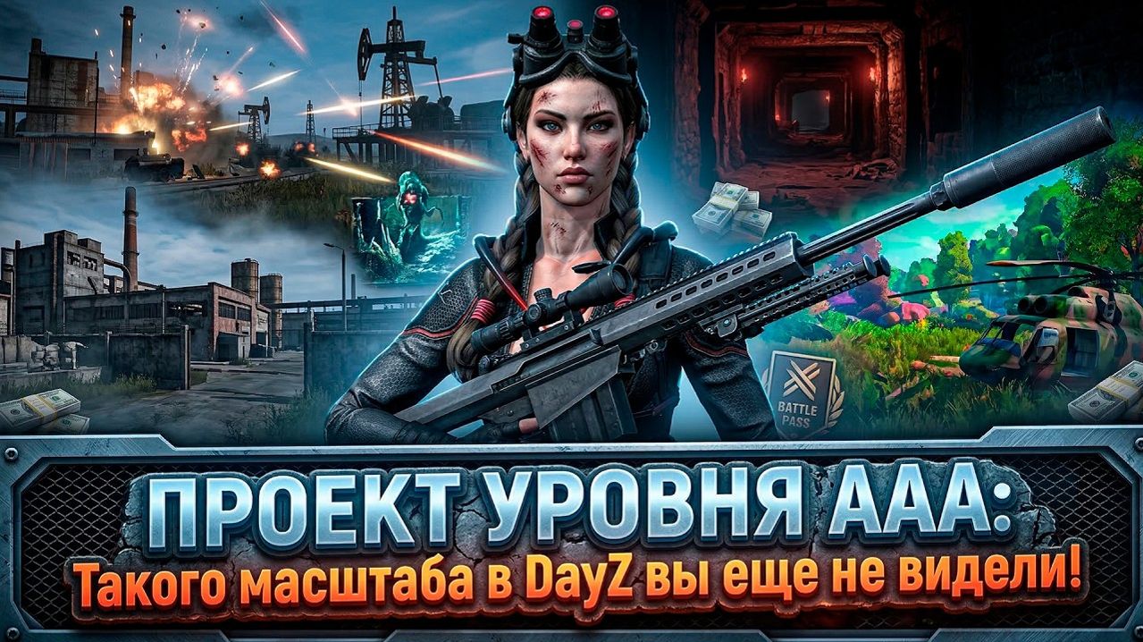 ПРОЕКТ УРОВНЯ AAA - Такого масштаба в DayZ вы еще не видели!