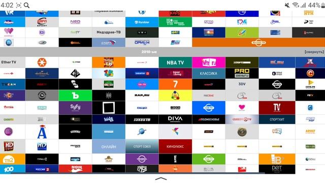 Список вещающих и закрытых телеканалов России, Украины и Казахстана