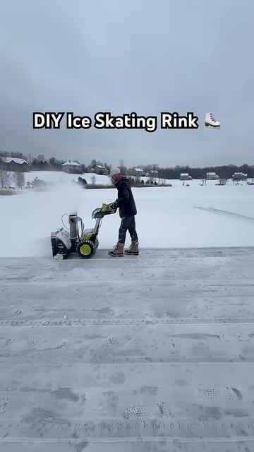 020. DIY Ice Skating Rink ft RYOBI 🔋