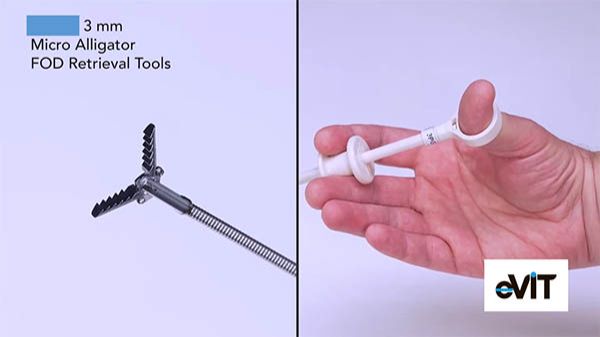 Инструмент для извлечения eVIT - захват MICRO ALLIGATOR 3.0 мм
