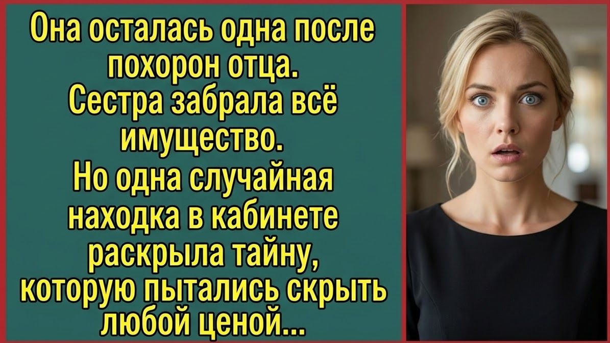 «Сестра выгнала её с похорон отца… Но через сутки правда разрушила её жизнь» Слушать аудио рассказы