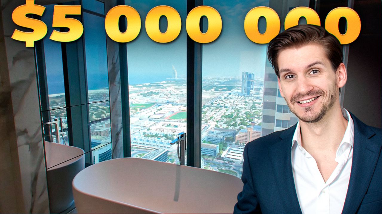 Пентхаус 450 м² в Дубае | 48 этаж с видом на Palm Jumeirah