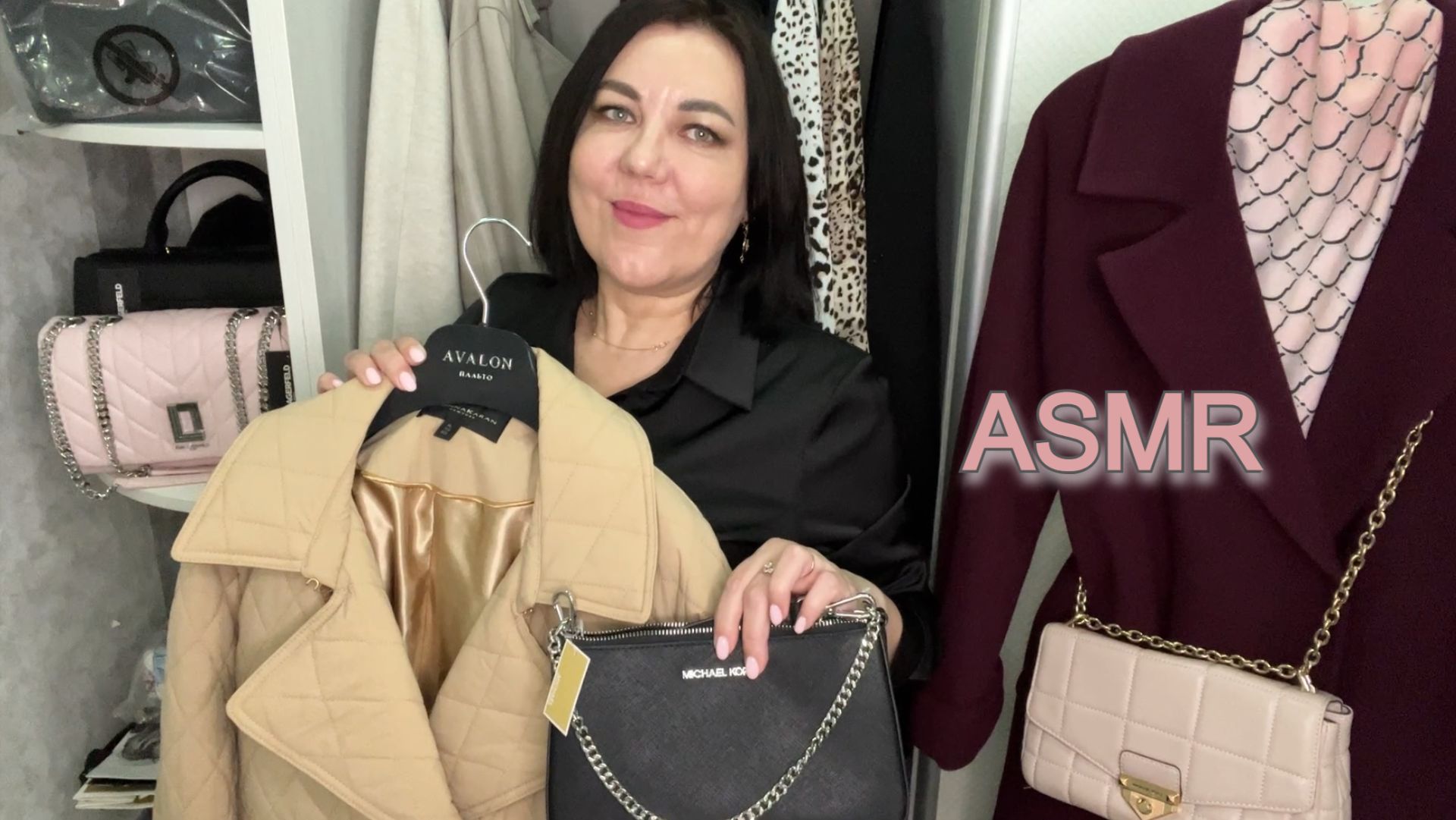 ASMR ШОУ-РУМ🧥ОДЕЖДЫ👜СУМОК🫠ПОЛНОЕ ВИДЕО👇СМОТРИТЕ НА БУСТИ и в ПРЕМ Дзен ПО ССЫЛКАМ В ОПИСАНИИ