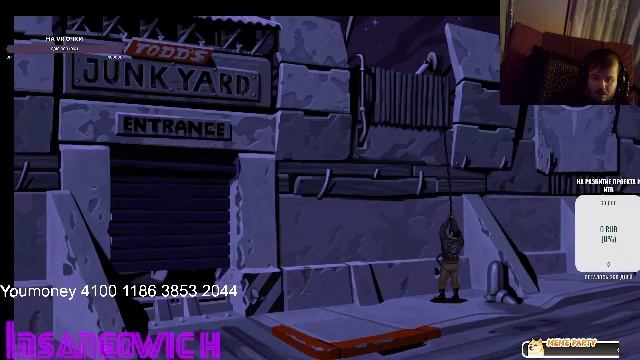 стрим прохождение Full Throttle Remastered 2 миссия