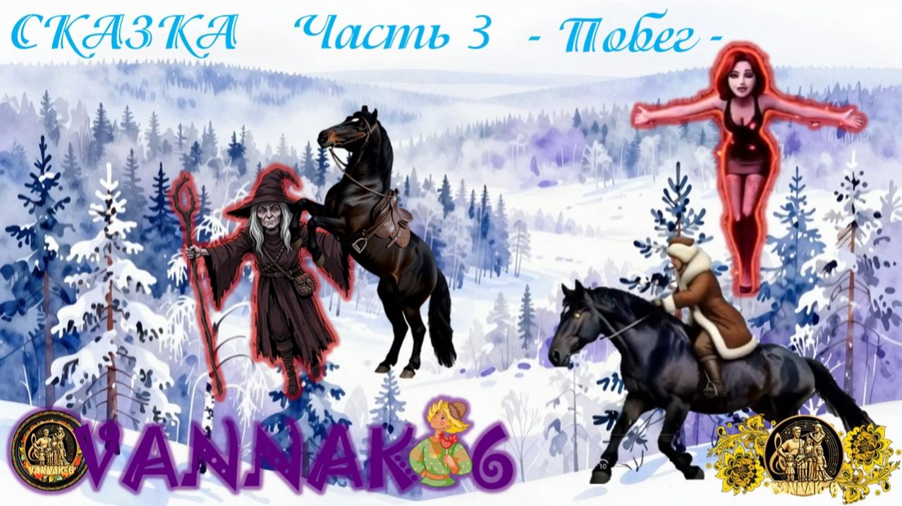 VANNAK-6 Сказка Часть 3. Побег