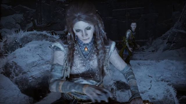 Фрейя встретила Атрея в God of War: Ragnarök