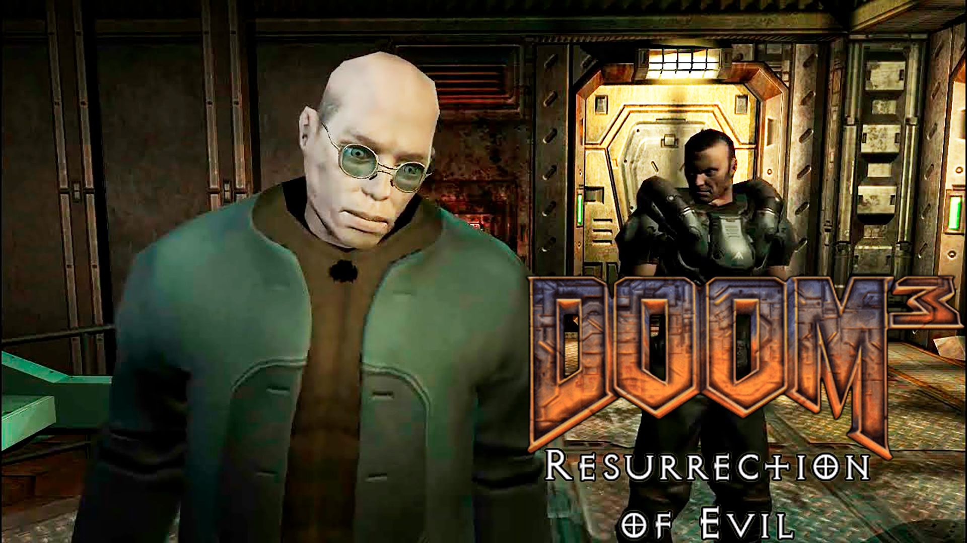 Прогулка с новым оружием - прохождение Doom 3: Resurrection of Evil #2