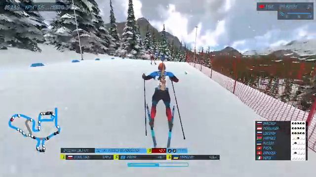 NGL Biathlon 2026 v1-Карьера-Василий Грядобитов против Томмазо Джакомелли