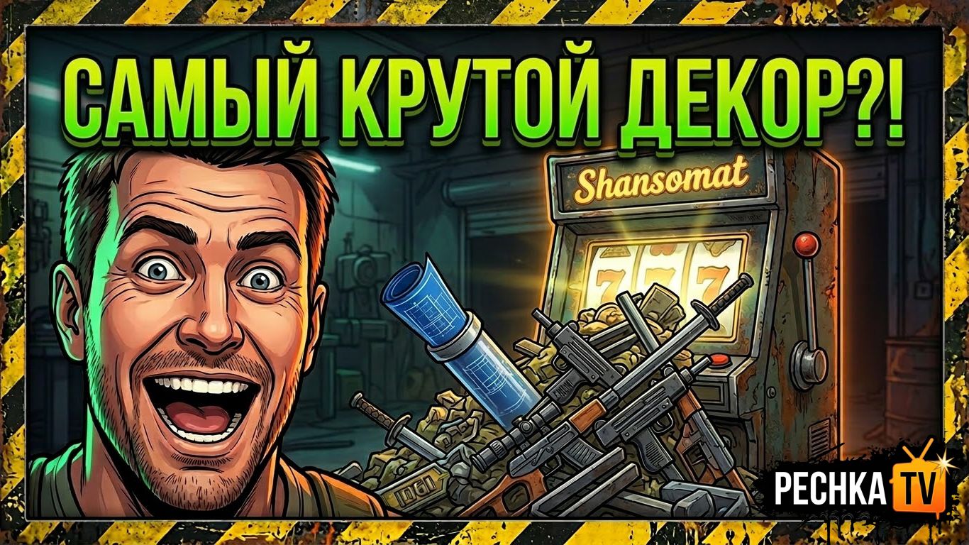 САМЫЙ КРУТОЙ ДЕКОР В ЛАСТ ДЕЙ! ТЕСТ ШАНСОМАТА НА 10.000 КРЫШЕК | PECHKA TV