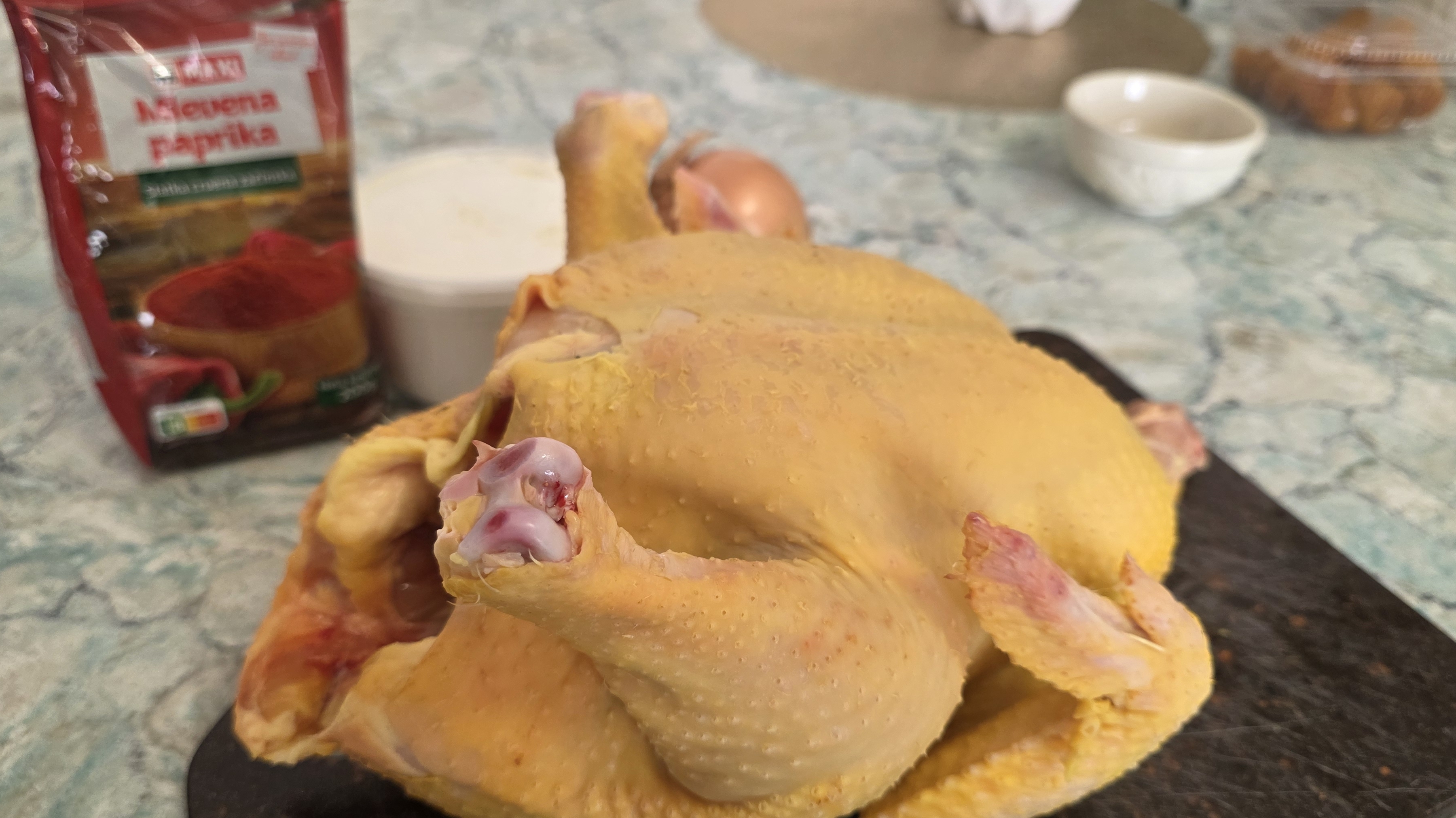 Гедлибже по кабардински, или домашняя курочка в сметане, очень быстро и вкусно