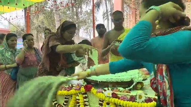 Установка отпечатков стоп Господа Нитьянанды в Бодагачи. Сафари с ЕС Джаяпатакой Свами [10.03.2026]