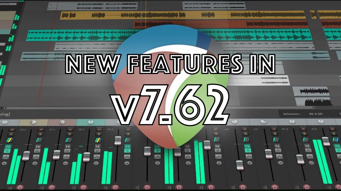 What's New in Reaper v7.62: Huge Ruler, Regions and Markers Overhaul!