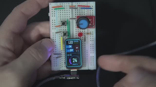 ESP32-C6-LCD - взаимодействие с пользовательским интерфейсом — LVGL и Squareline Studio