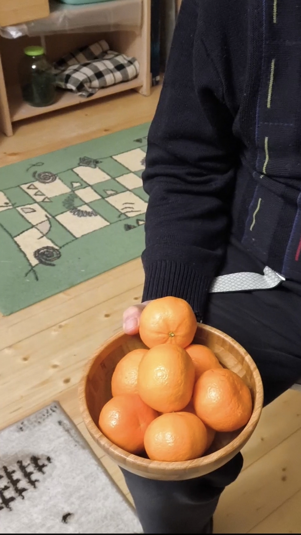 За мандаринами