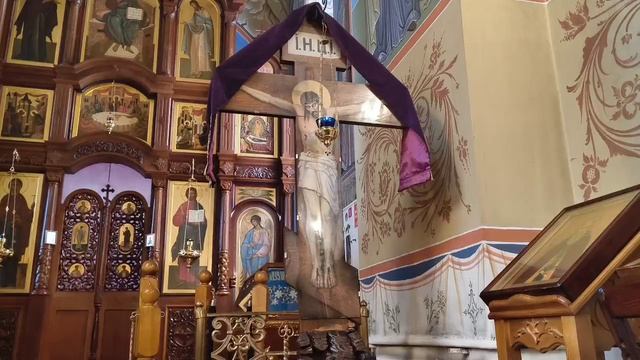 ТРОПАРЬ «КРЕСТУ ТВОЕМУ ПОКЛОНЯЕМСЯ, ВЛАДЫКО» В ИСПОЛНЕНИИ ХОРА ИВЕРСКОГО МОНАСТЫРЯ