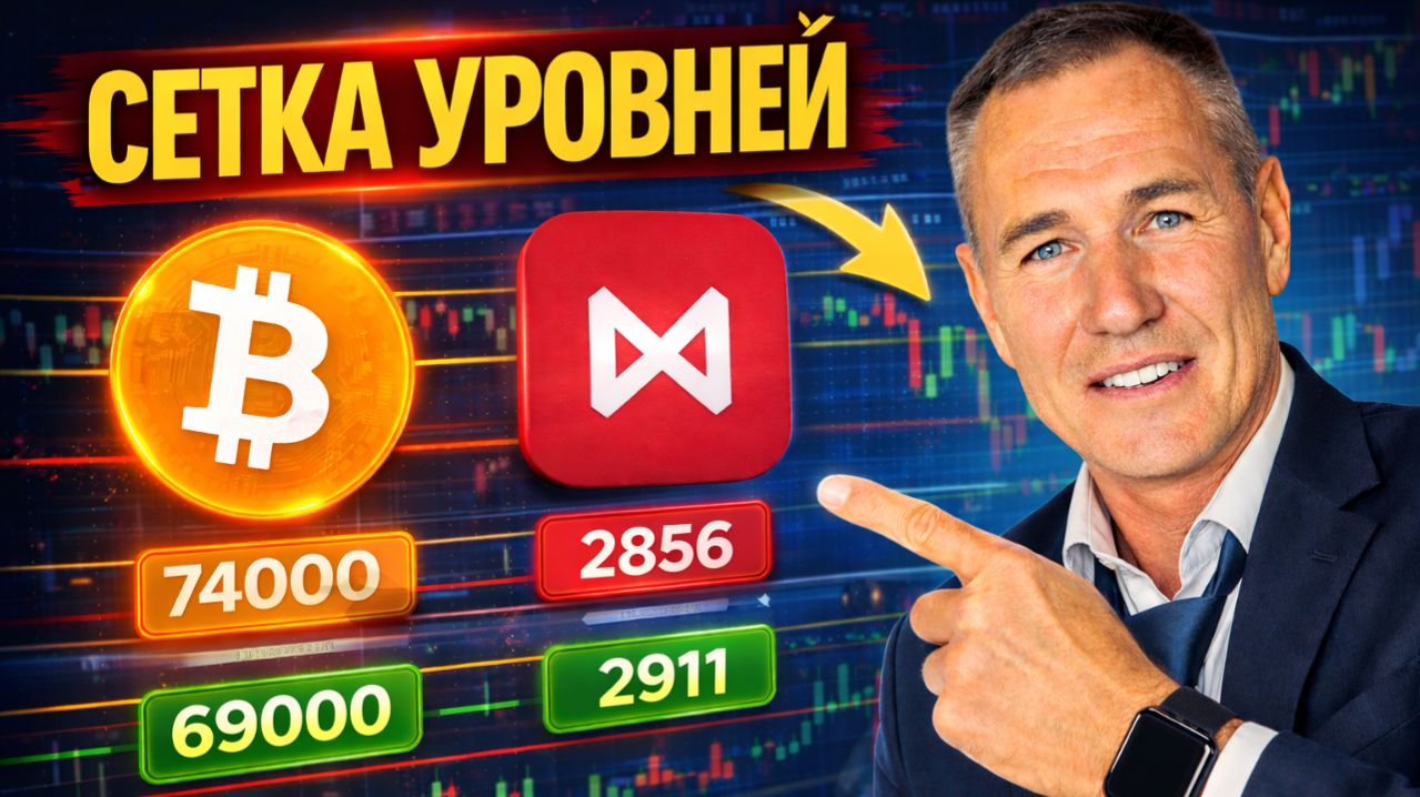 Ключевые уровни сегодня | День 74 #профессиональный_трейдер