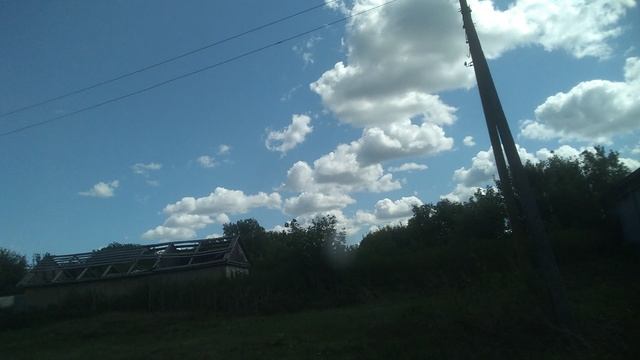 Опустевший посёлок Выскубов, Самойловский район.