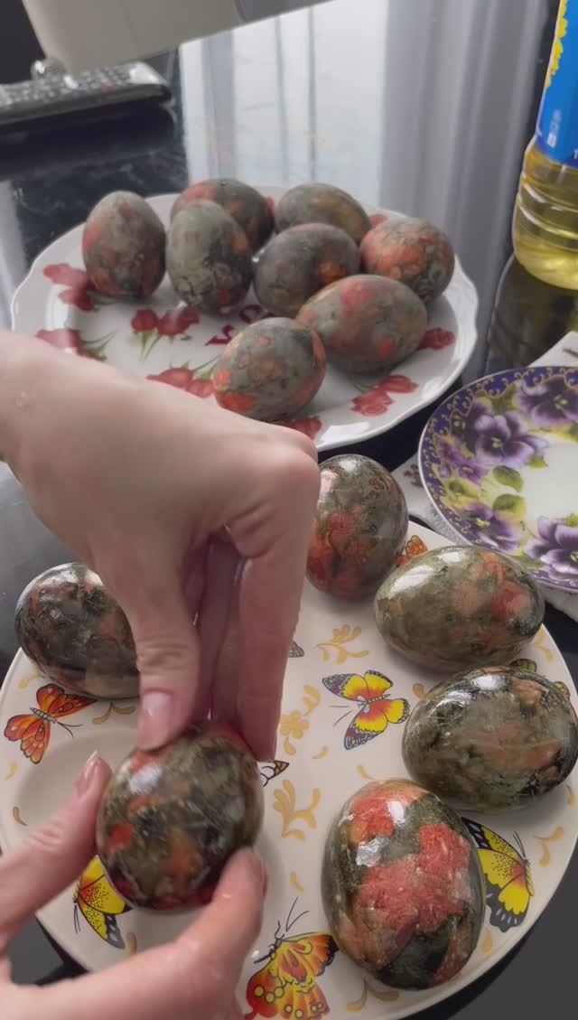 Драконьи яйца на пасху | Кулинария устами младенца