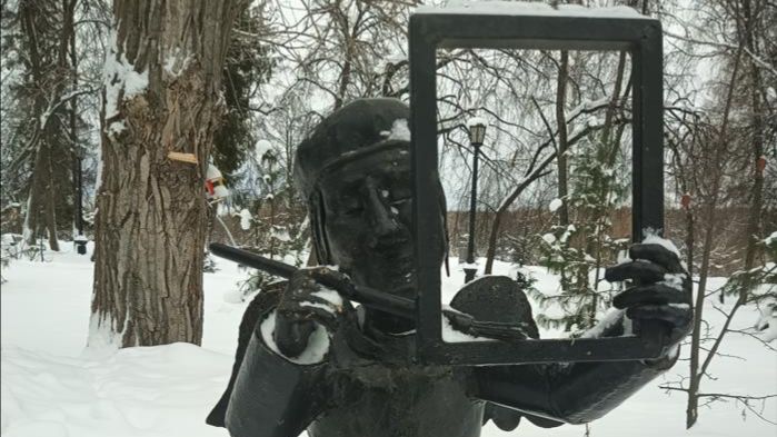 Ангел созерцаюший  г. Тобольска 1