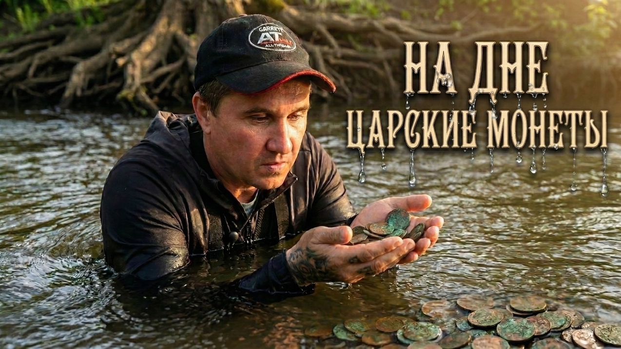 Из реки достаю старинные находки. Коп с Nokta Legend