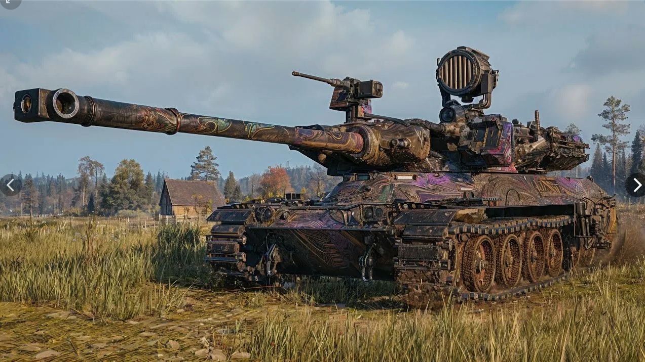 Учусь играть на МБТБ зря раньше этот танк не взял