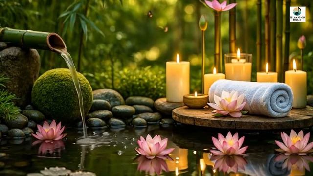 Музыка для души и тела, релакс, фоновая атмосферная мелодия шум воды дождь природа