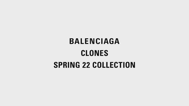 Показ коллекции Balenciaga весна 2022