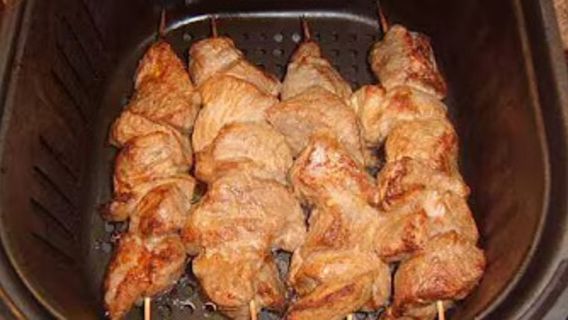 Шашлык в аэрогриле. Маринкины творинки. Всем МИРА и Добра!