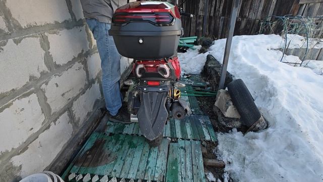 Первый пуск после зимы .Скутер ВИЗАРД(5)