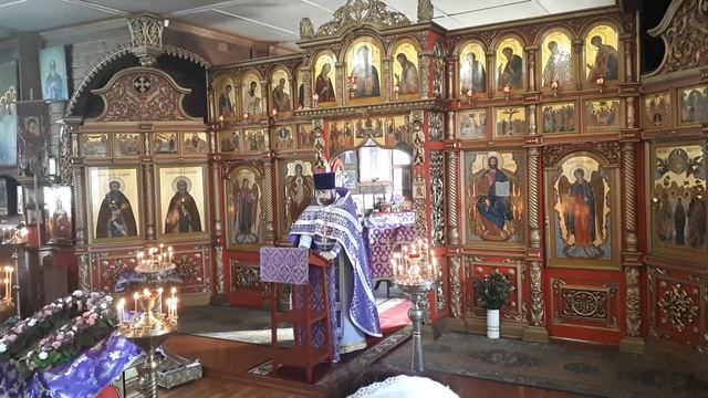 15 марта Неделя 3-я Великого поста, Крестопоклонная, проповедь иерея Игоря Шананина.