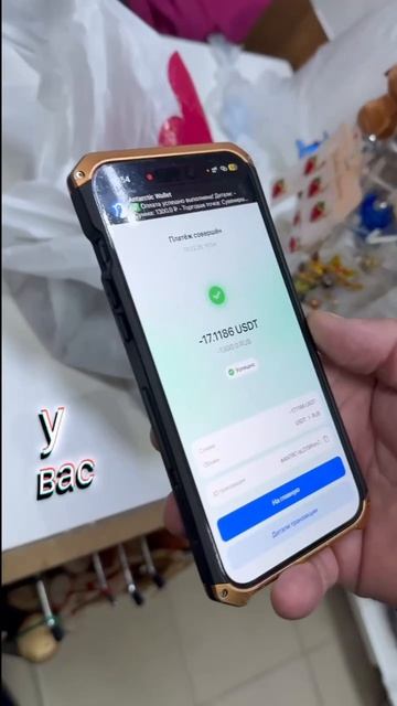 Оплата криптовалютой в Сочи, - продавец сказал «НЕТ». Antarctic Wallet показал, что "ДА"