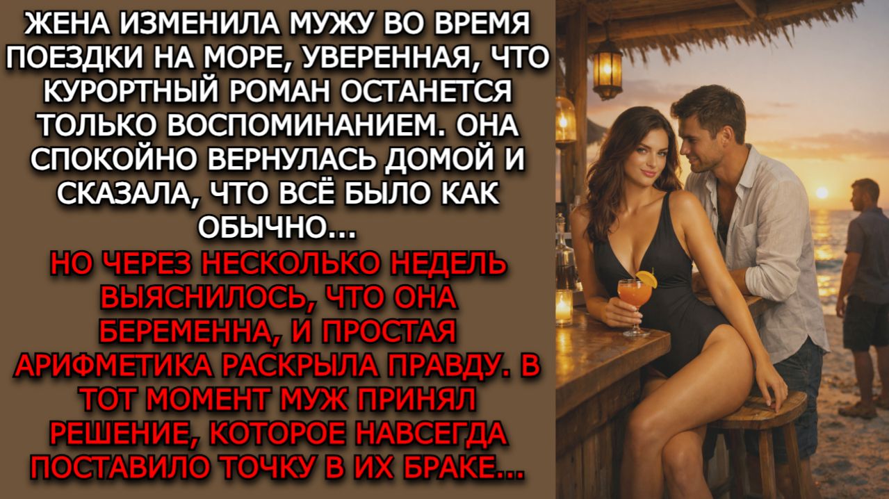 Измена жены. "КУРОРТНАЯ ОШИБКА" - Аудио рассказы. Жизненные истории слушать / Рассказ мужчины