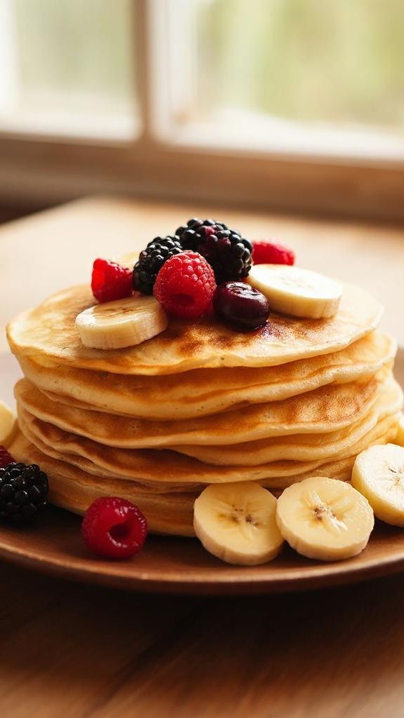 Банановые оладьи