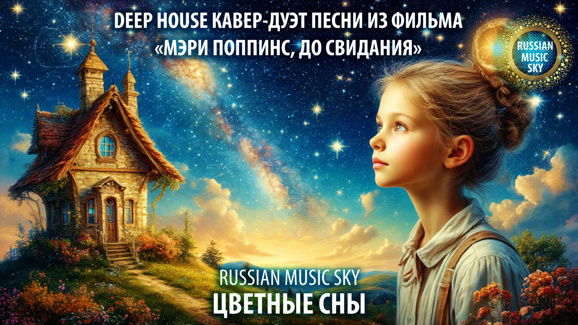Цветные сны  -  Russian Music Sky (2026) Deep-House кавер песни из фильма Мэри Поппинс, до свидания
