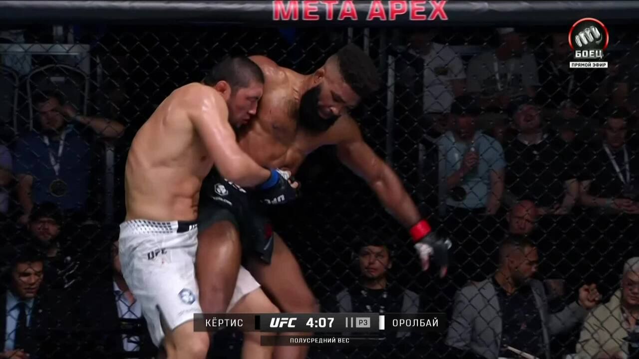 Крис Кёртис против Мыктыбека Оролбая (видео). UFC Fight Night