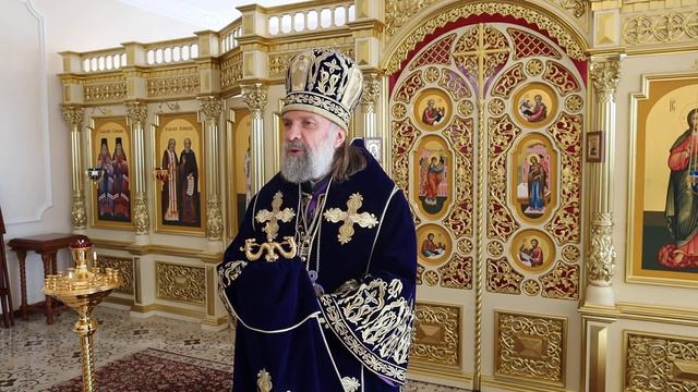 Проповедь епископа Питирима (Творогова) в Неделю 4-ю Великого поста, Крестопоклонную. 15.03.26.