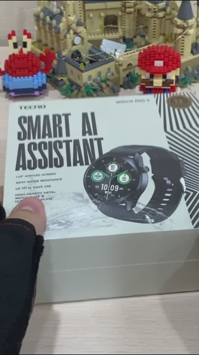 #ASMR в стиле c Tecno Watch Pro 3 #tecno #tecnomobile #tecnowatchpro3 #unboxing